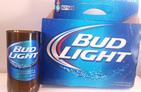 6-Pack Special Blue Bud Light Classic Beer Bottle - Liquor Wicks™